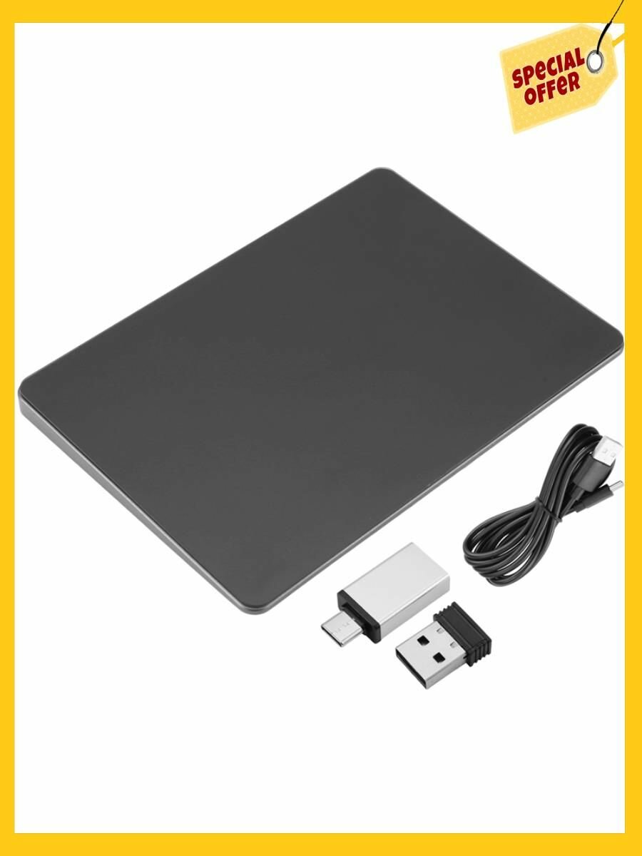 F3Многофункциональный Трекпад С Сенсорной Панелью Bluetooth, Черный