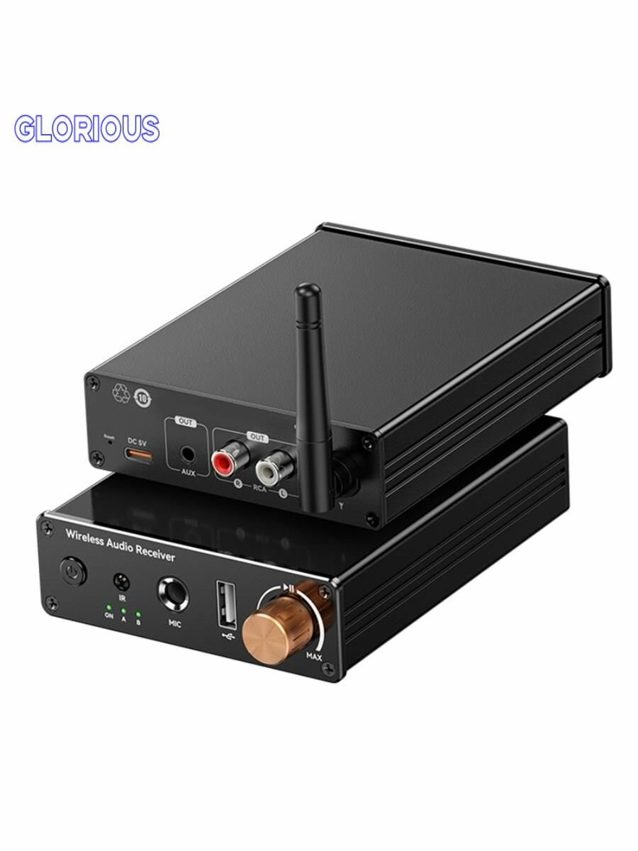 Стерео Bluetooth 6.0 Приемник Передатчик Многофункциональный Усилитель Мощности /AUX/USB/6.5 Мм MIC Поддержка