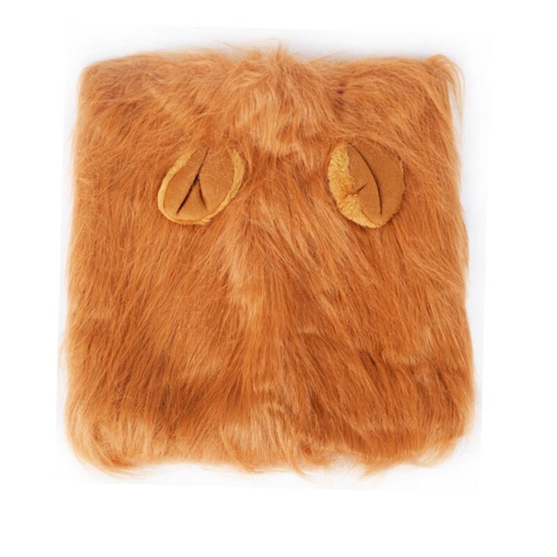 Костюм для питомца timeless design fancy pet costume lion mane wig, brown, для кошек и собак, для праздников
