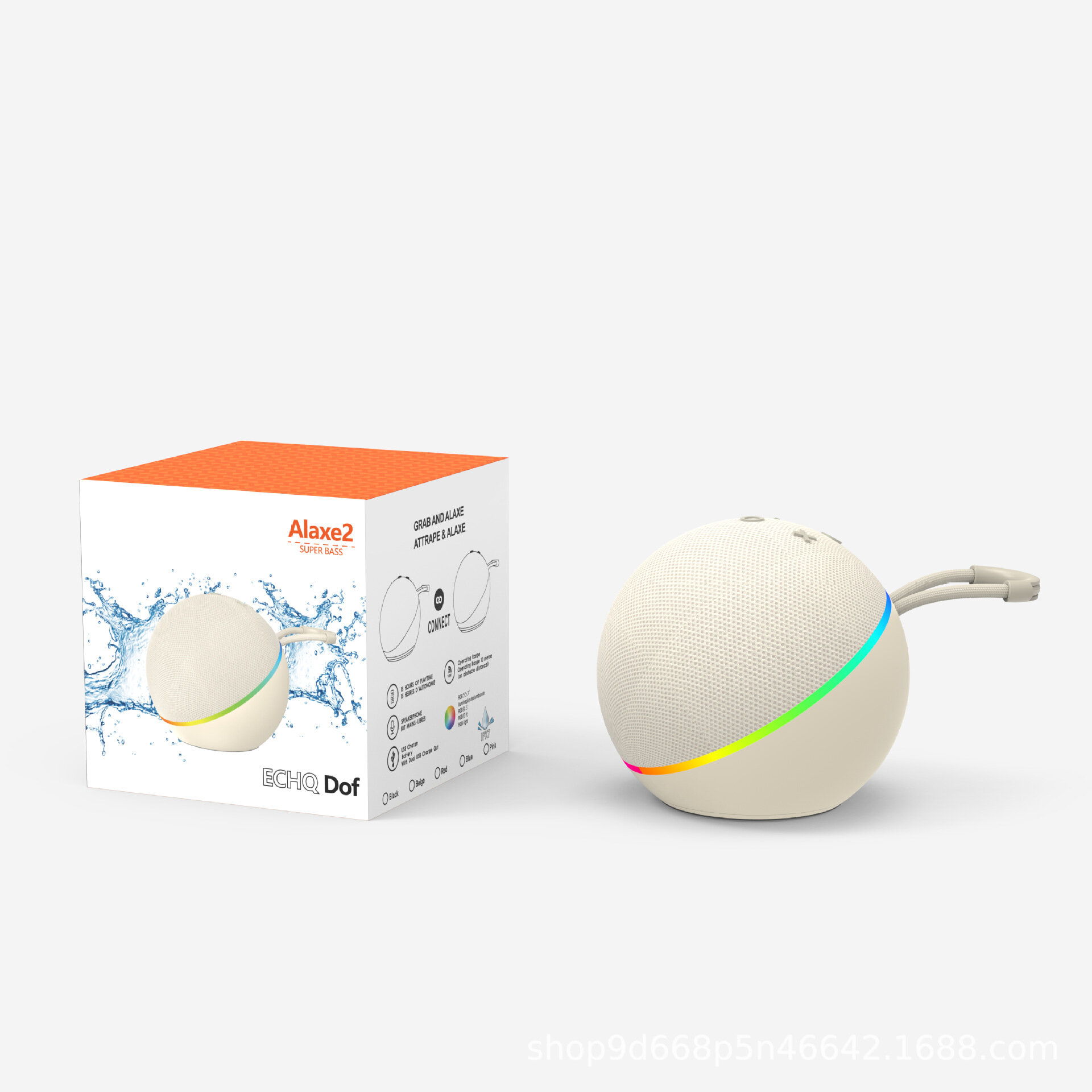 Alaxe2 Bluetooth небольшой динамик, сабвуфер настольный мини Bluetooth динамик