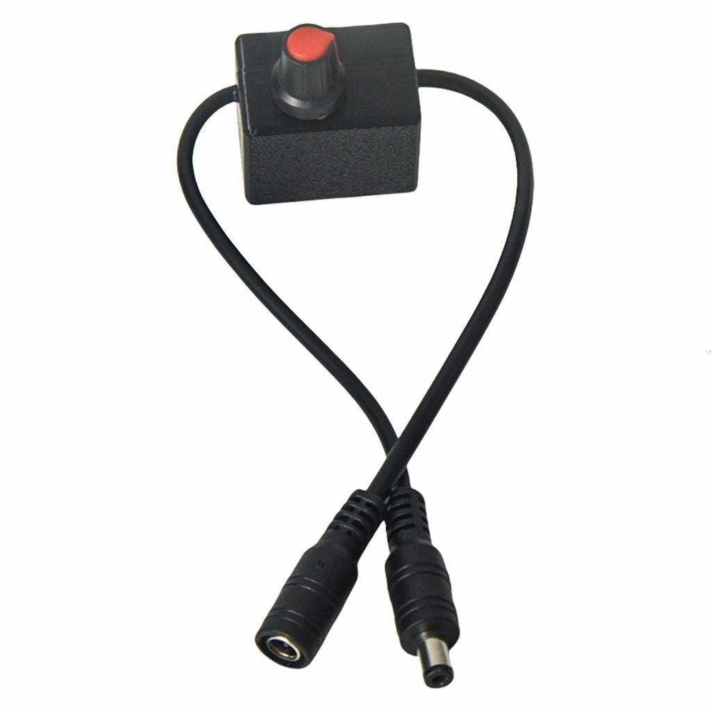 Регулятор скорости ШИМ 5 В 24 В 3А для двигателей вентилятора, вентиляторы рассеивания тепла с 15 -сантиметровым кабелем