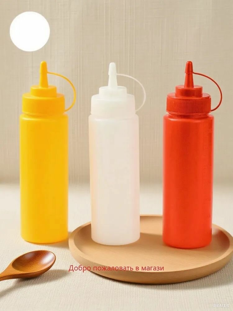 Емкость для соуса, 450 мл, 3 шт