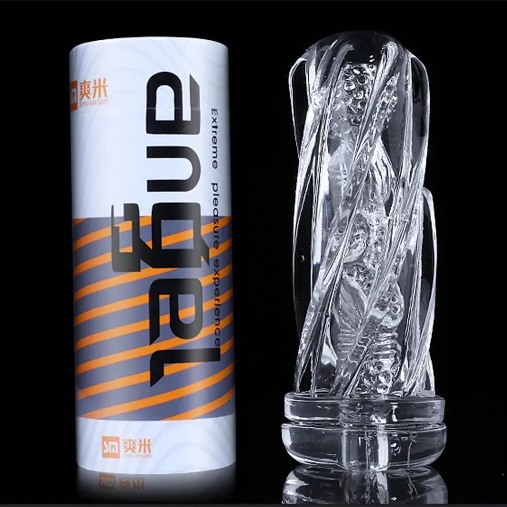 Многоразовая секс-чашка, мягкая киска, прозрачная вагина, чашка для мастурбации, карманный мужской мастурбатор, игрушки для упражнений на выносливость пениса для мужчин