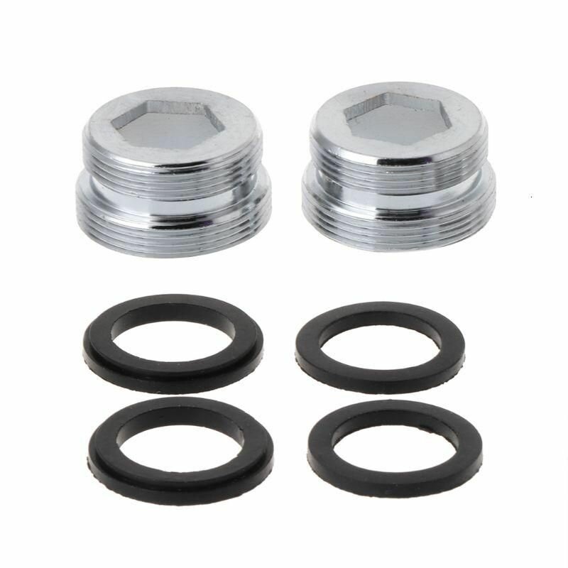 Адаптер для крана M22 внутренний M24 наружный, Матовый Никель