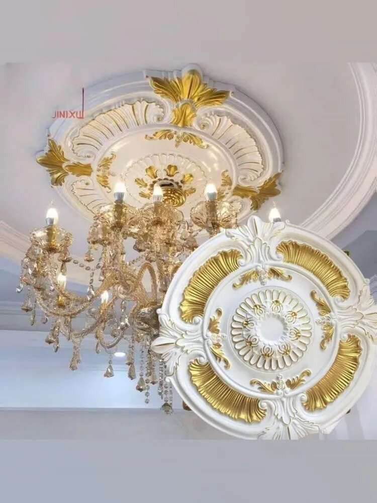 Цветной Декоративный элемент розетка потолочная