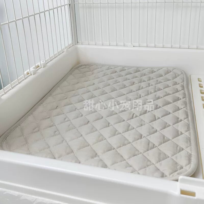 Коврик для клетки Dayang R81, однотонный, хлопковый, для кроликов и морских свинок, моющийся, R100 Нескользящий коврик