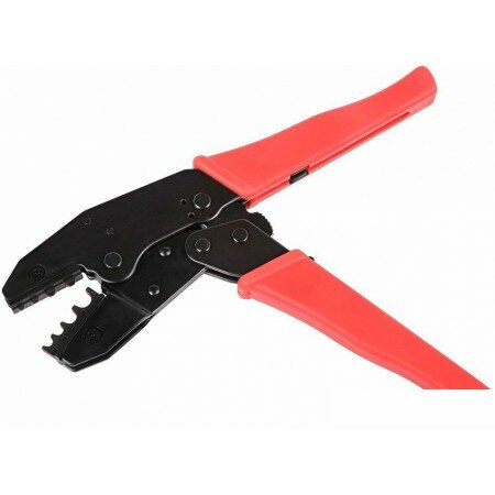 Кримпер PROconnect HT-236C, для кабеля, красные рукоятки, нескользящее покрытие