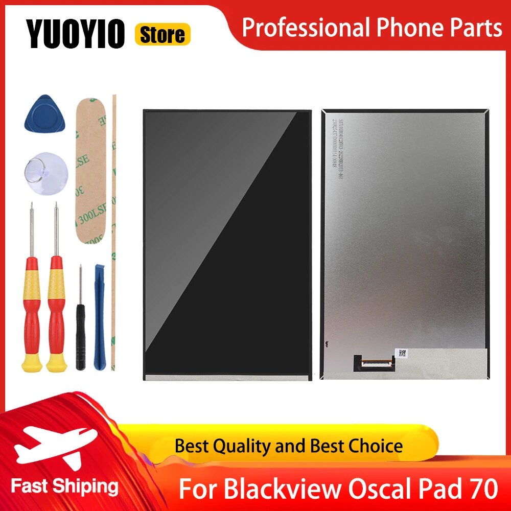 Новый оригинальный ЖК-дисплей Blackview OSCAL Pad 60, OSCAL Pad 70, дигитайзер сенсорного экрана с заменой рамки в сборе