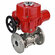 Кран шаровой DN.ru кшфпт-iso.316.180 Ду100 Ру16 WDVF, с электроприводом DN.ru EX...