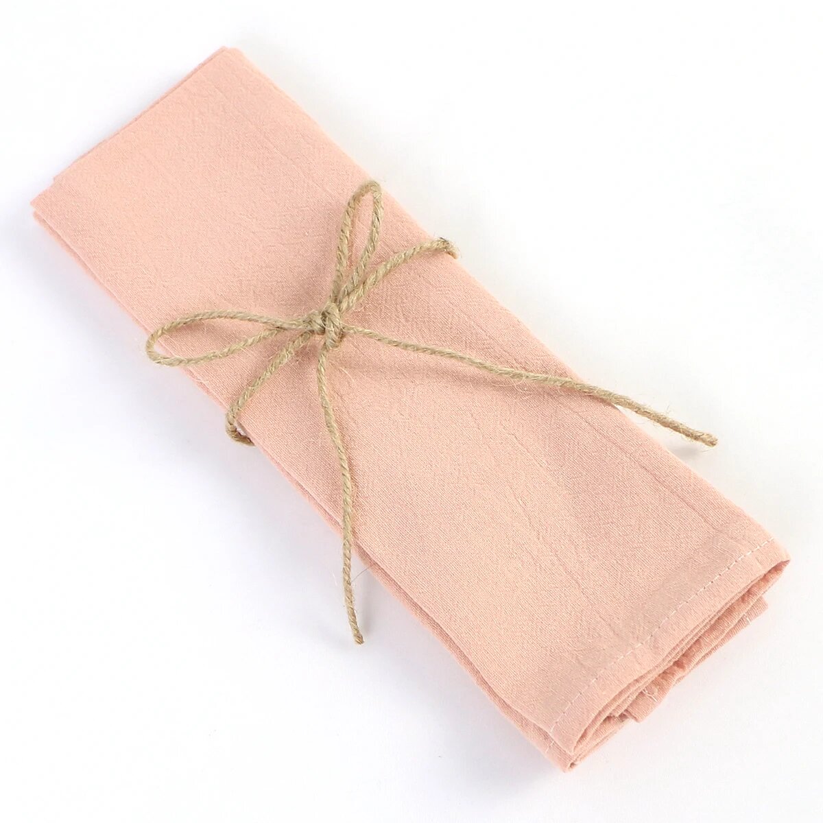 Хлопковые столовые салфетки Sage Green, 4 шт. Розовый, 4PC 30x45 apricot