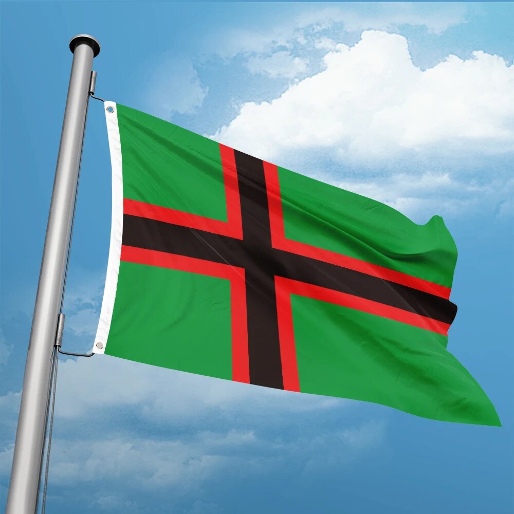 Флаг Финляндии Карелия из полиэстера 90x150 см 90 x 150cm (3x5FT)