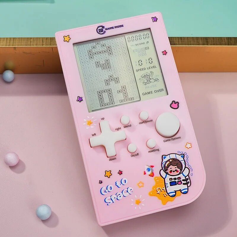 Портативная игровая консоль RPXBGUCKARHG Тетрис pink