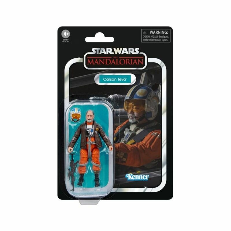 Фигурки Hasbro Star Wars The Vintage Series Action Figure Collection Carson Teva(The Mandalorian)(3.75 Inches)