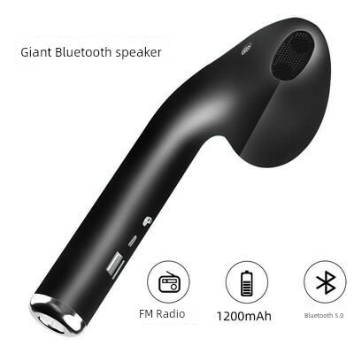 Большая Bluetooth-колонка 2-го поколения, в комплекте зарядное устройство, коробка, инструкция - Черный
