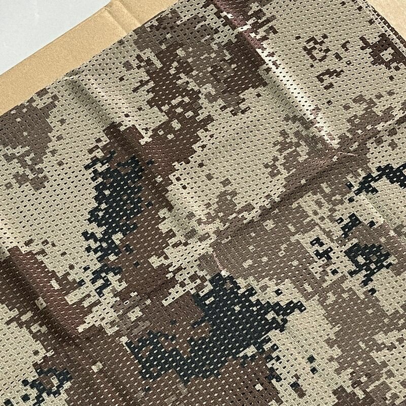 Шарф разведчика сетчатый / маскировочная сеть / мох