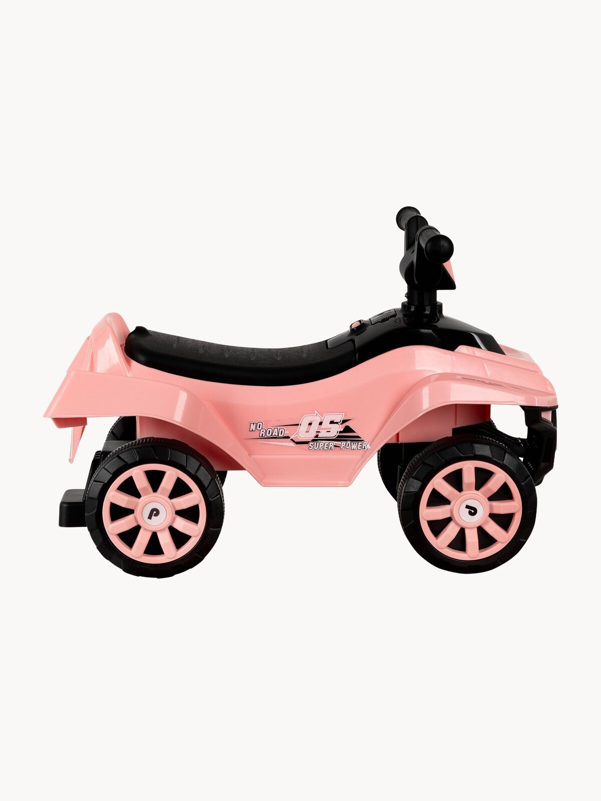 Толокар, машинка каталка Pituso Super Car, музыкальная, отсек для игрушек, цвет розовый