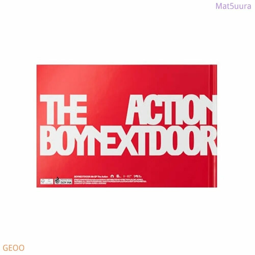 Альбом BOYNEXTDOOR 5th EP The Action (Frame ver) Play ver