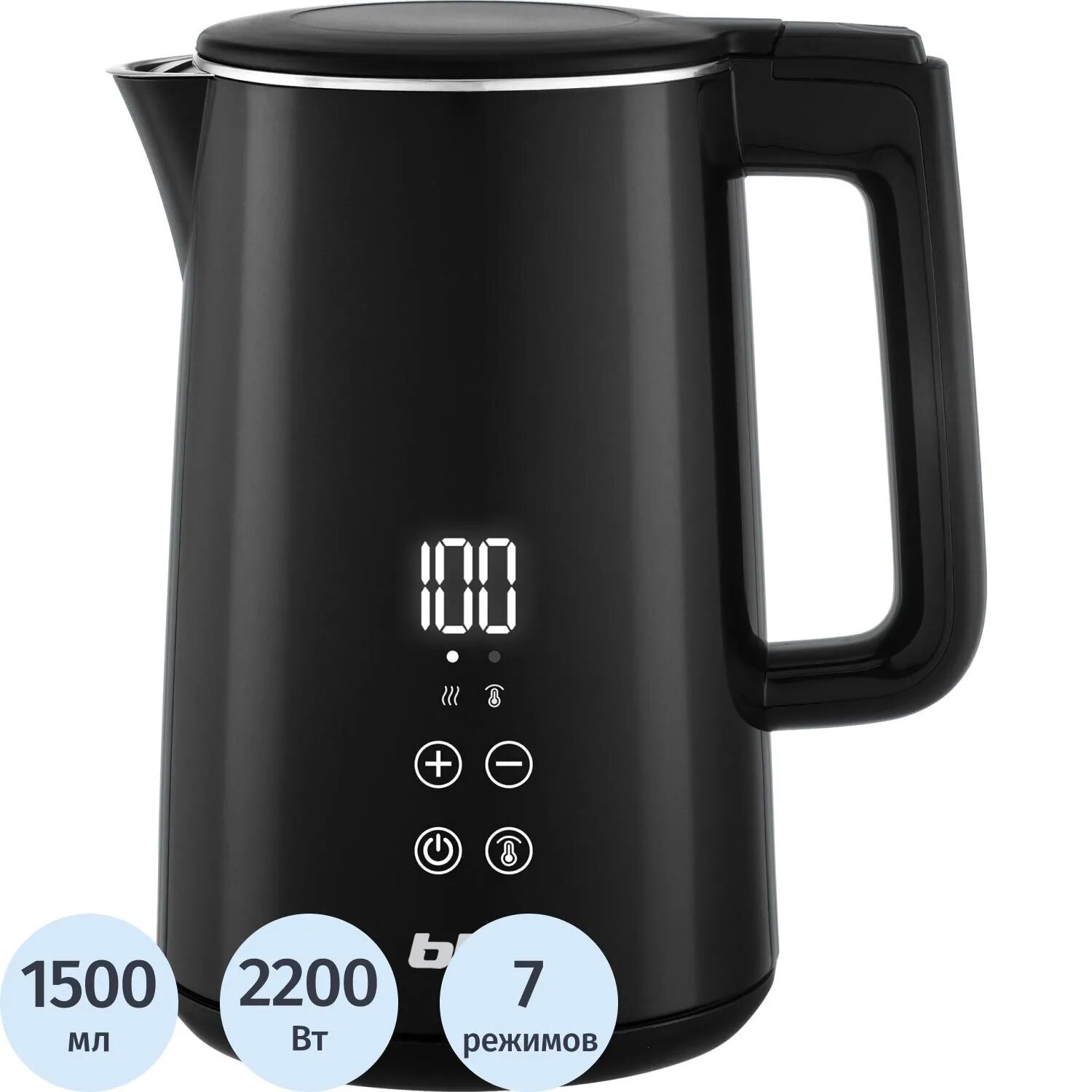 Чайник BBK EK1501, электрический черный