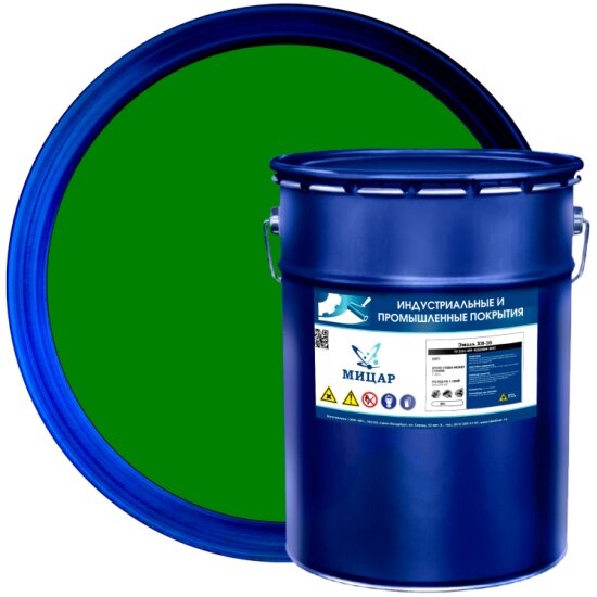 Эмаль Мицар ХС-710, 20 кг, зеленый