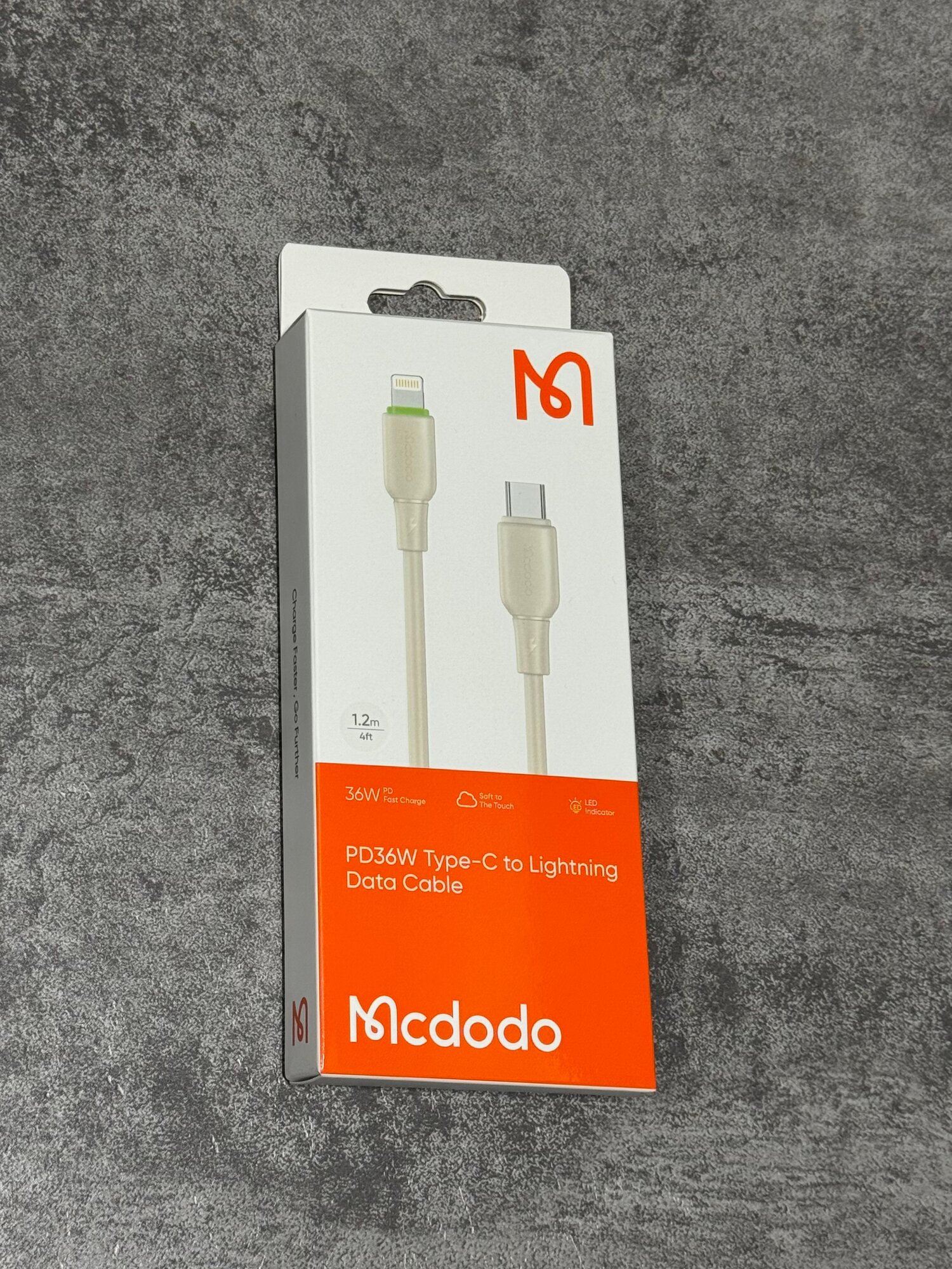 Кабель Mcdodo CA-476 36W Type-C Lightning (белый)