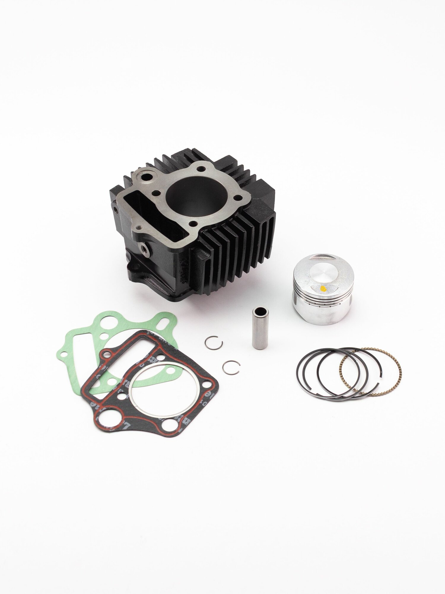 ЦПГ 1 шт. Цилиндро-поршневая группа YX 125 154FMI в сборе D54 палец 14 мм. ориг. чугун для питбайка