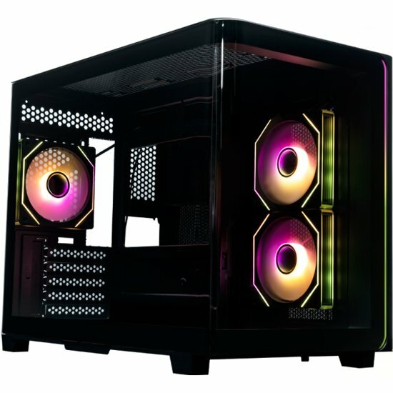 Корпус Xastra QR600M 3ARGB C10-UC, черный