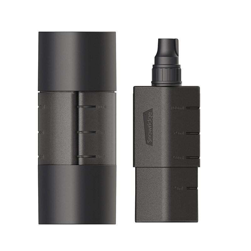 Градуированная бутылка для приправ с дозатором для кемпинга на открытом воздухе, набор для приготовления салатов, три в одном, коробка для приправ