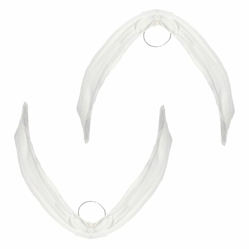 2 гусиных крылышка, которые можно позировать-белые