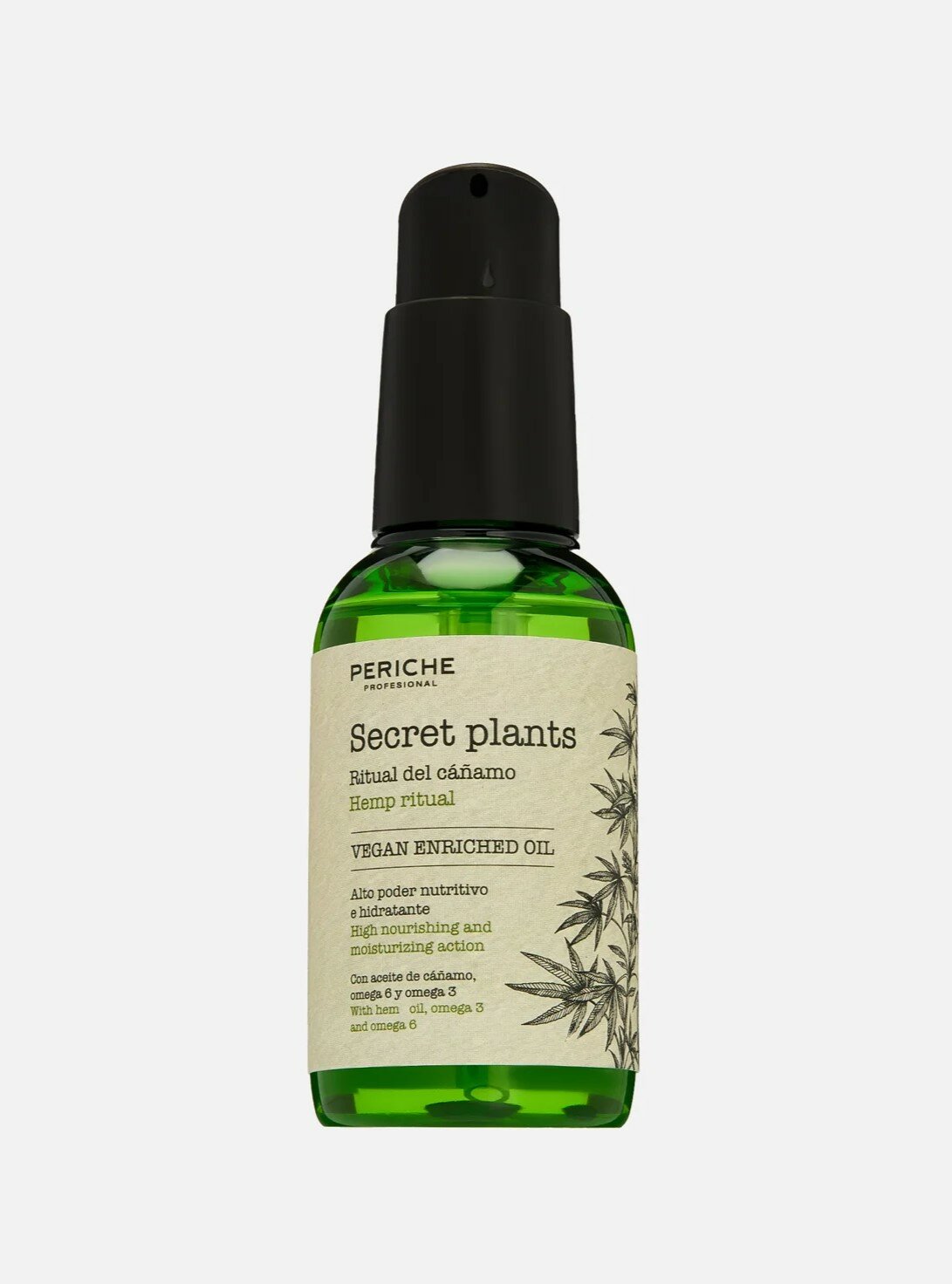 Масло Periche Profesional Enriched Oil Hemp Ritual, для волос всех типов, 100 мл