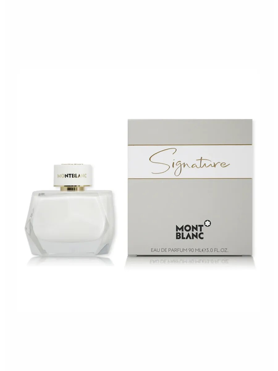 Mont Blanc Signature w 90 мл Парфюмерная вода оригинал