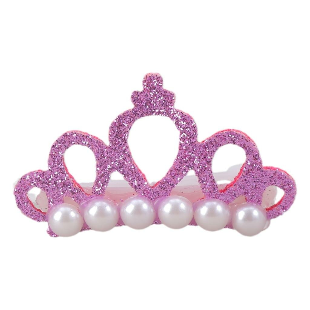 Заколка для собак и кошек с жемчугом, A