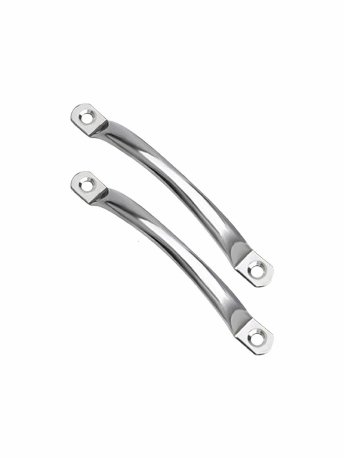 (2) Ручки из нержавеющей стали для разделочных досок и режущих досок Накладные ручки в форме дуги для ящиков и дверей шкафов № 1