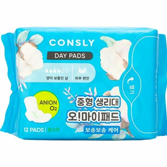 Гигиенические прокладки Consly Oh! My Pads, 12шт