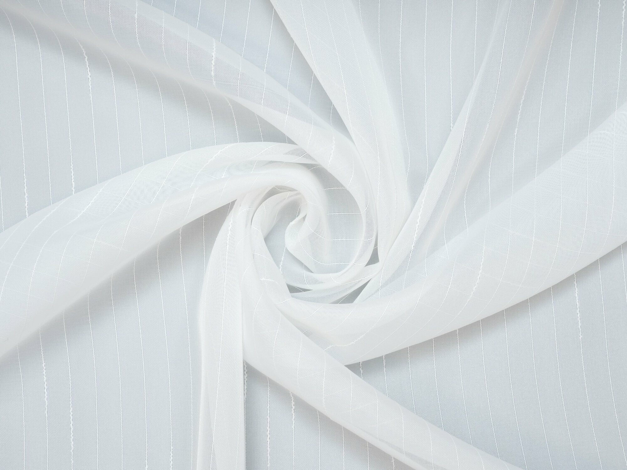 Отрез ткани для шитья тюля вуаль "Аида" 600х280 цвет экрю