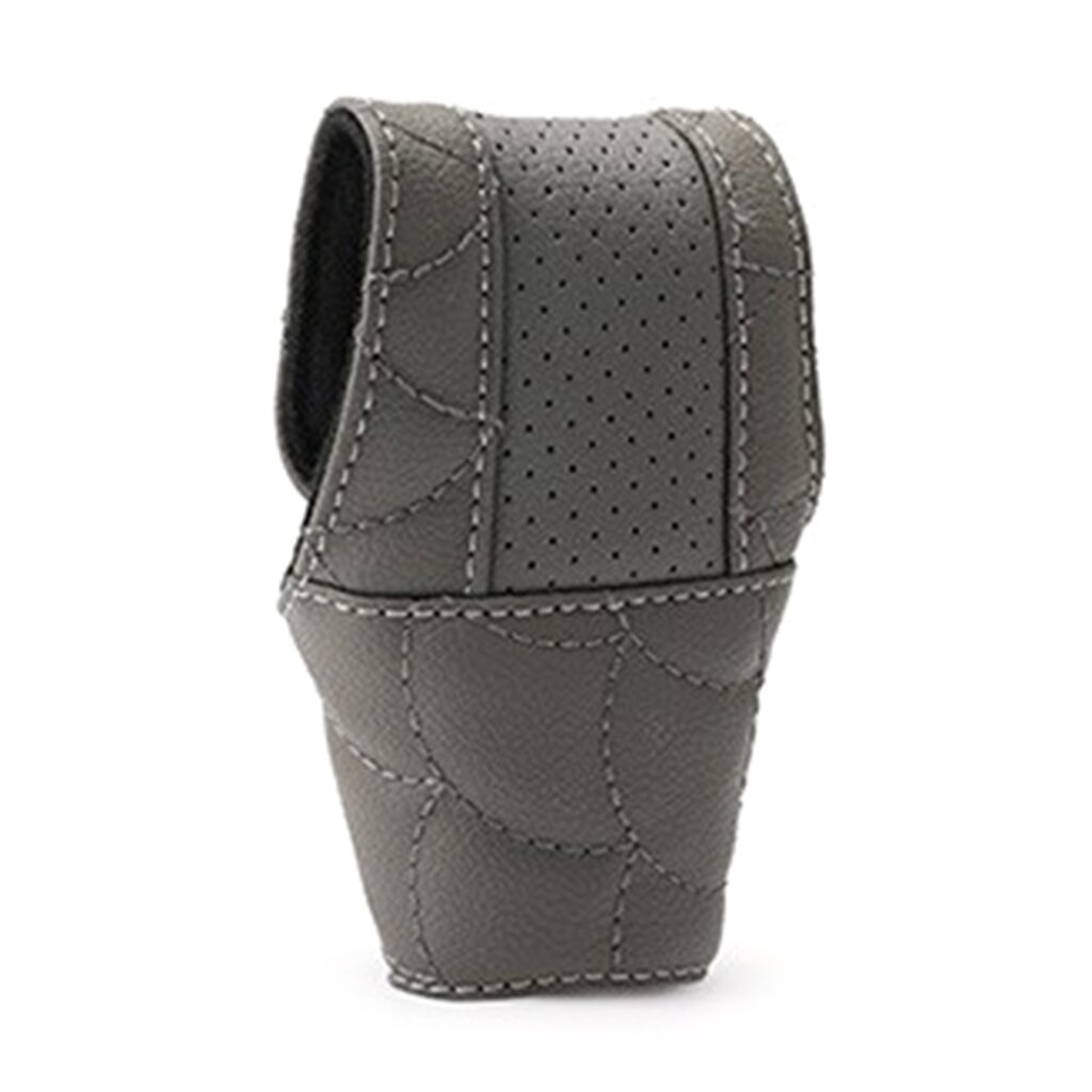 Защитный чехол для ручки переключения передач из искусственной кожи, чехол для переключения передач для автомобиля с ручным управлением