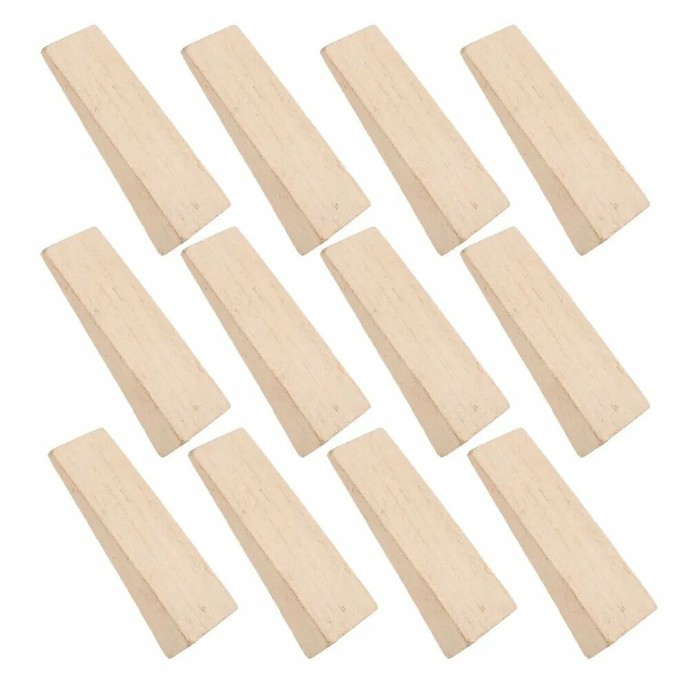 Комплект из 12 клиньев для топора: высокоплотный деревянный клин для раскалывания молотков и топоров - инструмент для укрепления наружных инструментов