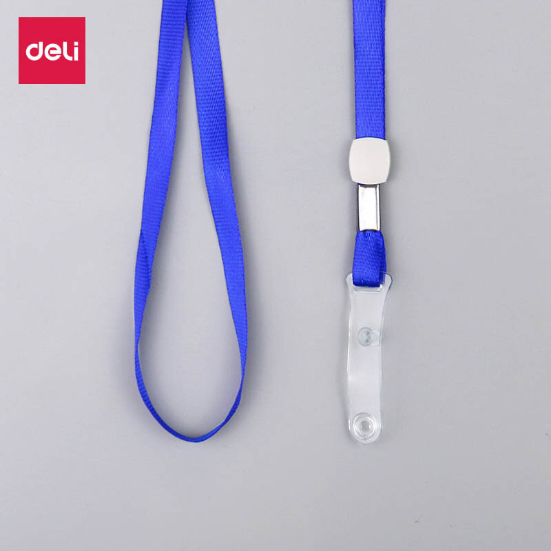 Ланъярд для удостоверения личности Deli 5764, ланъярд для рабочего удостоверения, ланъярд для бейджа, ланъярд для рабочего удостоверения, оптовая продажа ланъярдов