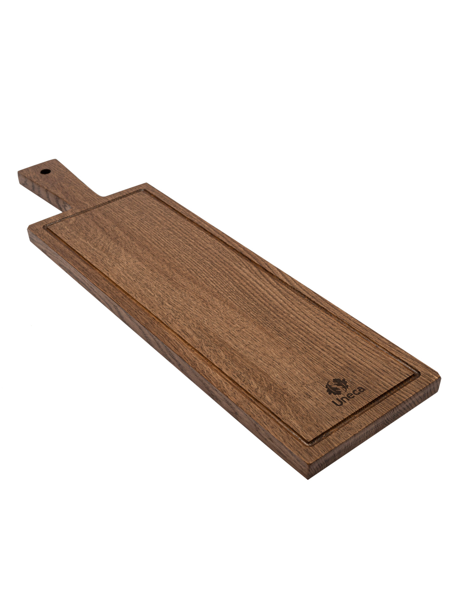 Доска разделочная удлиненная Uneca, размер 54x15x1,8 см, материал дерево, дуб
