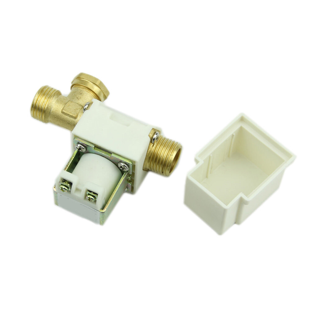 Горячий 24 В постоянного тока Электрический Соленоид для Клапана Подачи Воды и Воздуха N/C 1/2" Нормально закрывается