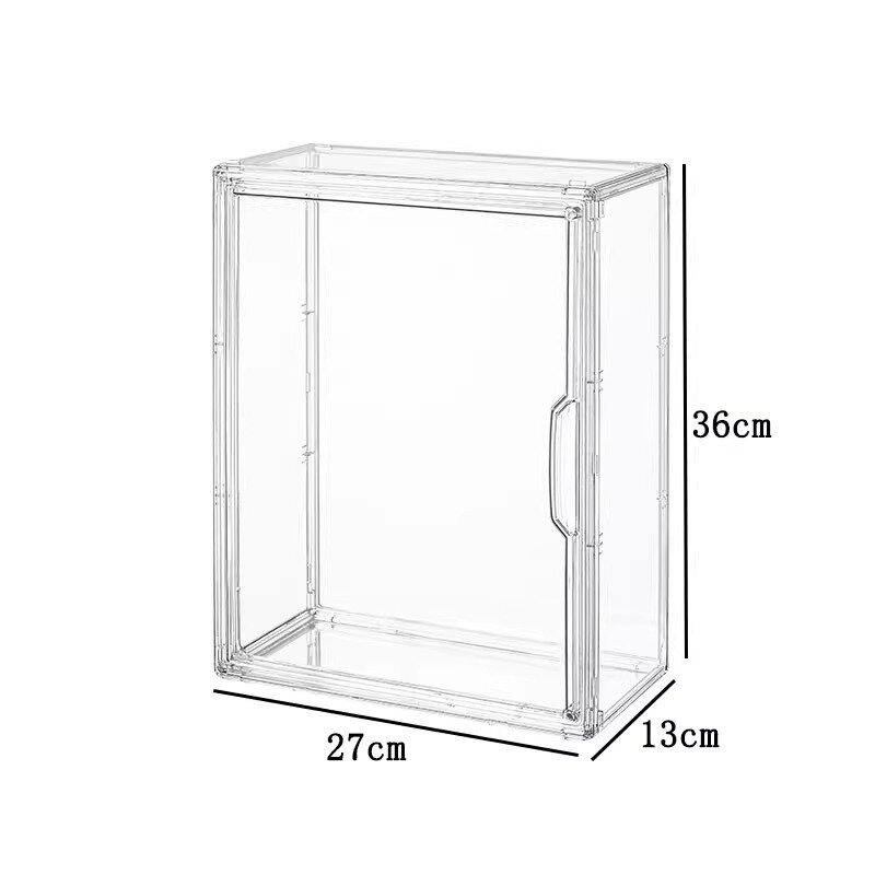 ⭐Коробка для хранения сумок, акриловая коробка для хранения, прозрачная коробка, коробка для хранения мелочей, коробка для хранения закусок, игрушек, стеллаж для хранения⭐