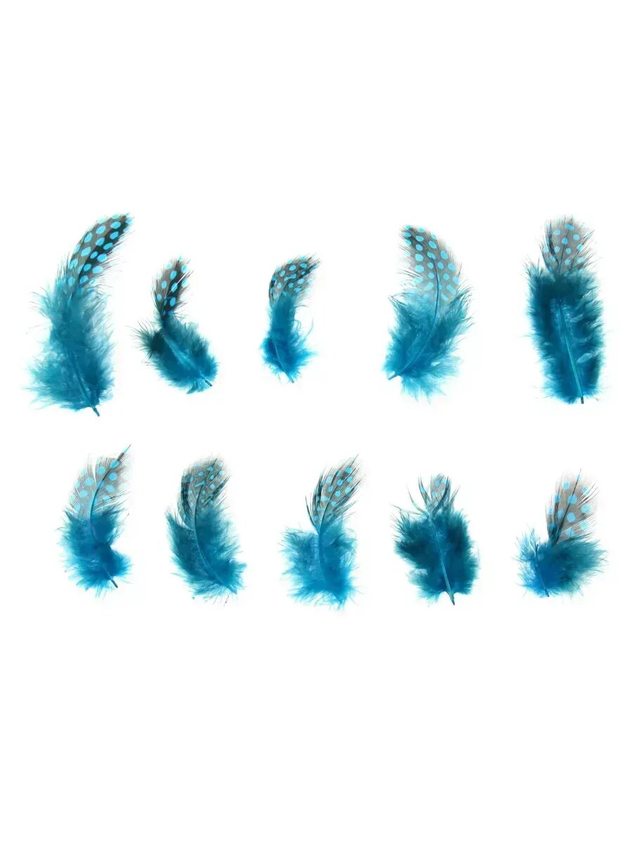 Набор перьев для декора