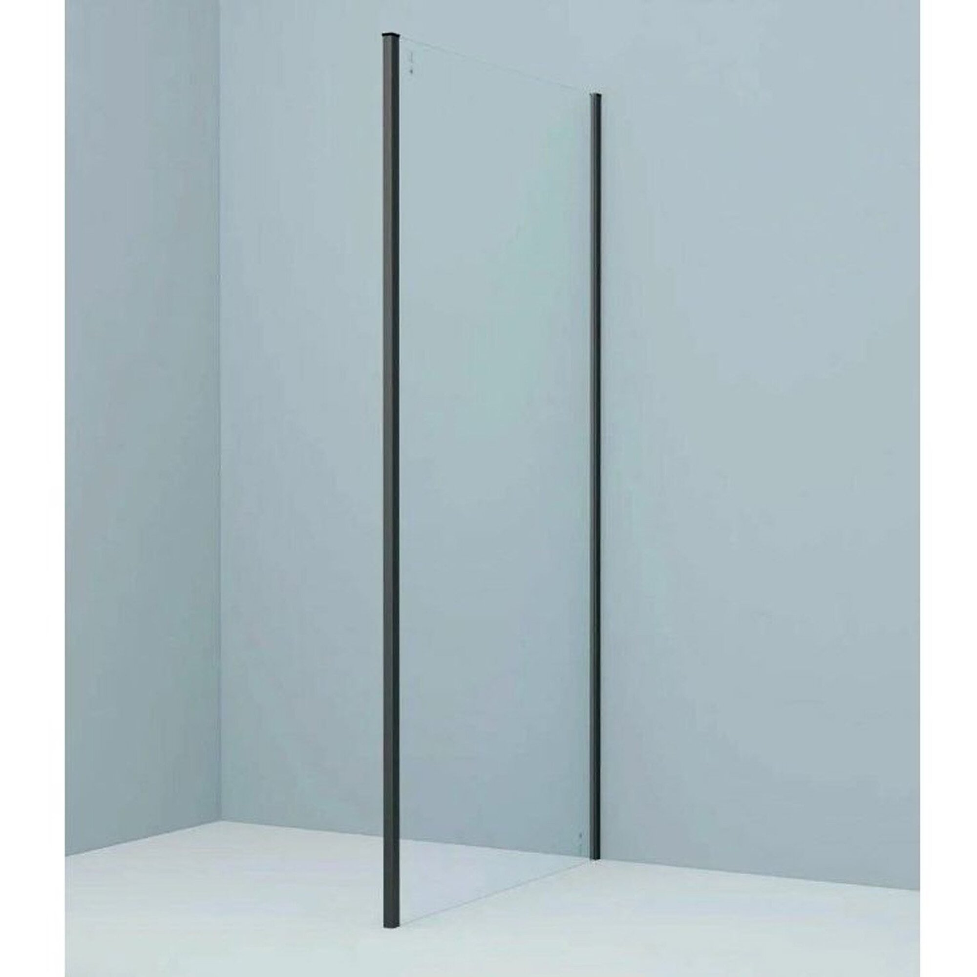 Душевая панель Veconi KP11B-100-01-C4 1000х1950 мм профиль черный, стекло прозрачное