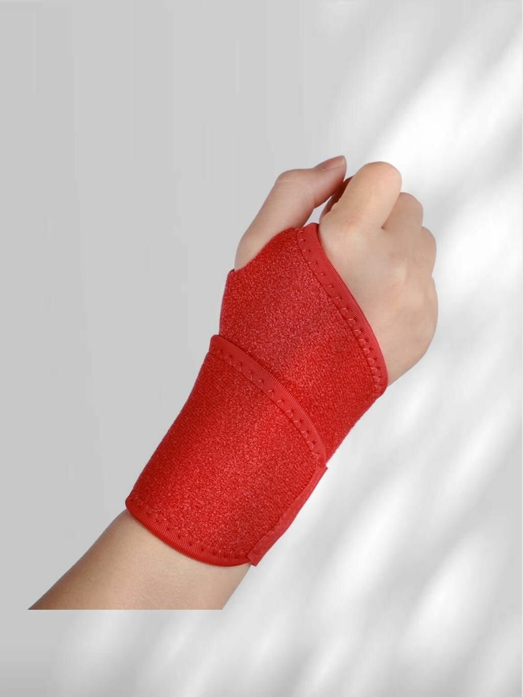 Фиксатор запястья и большого пальца, красный
