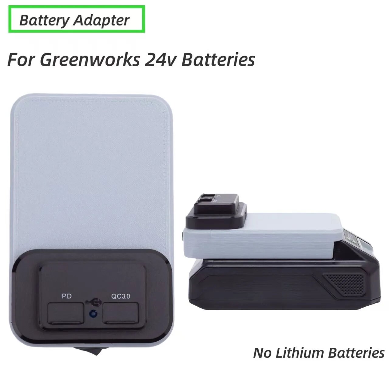 Адаптер питания Greenworks 24В USB Type-C PD/QC3.0