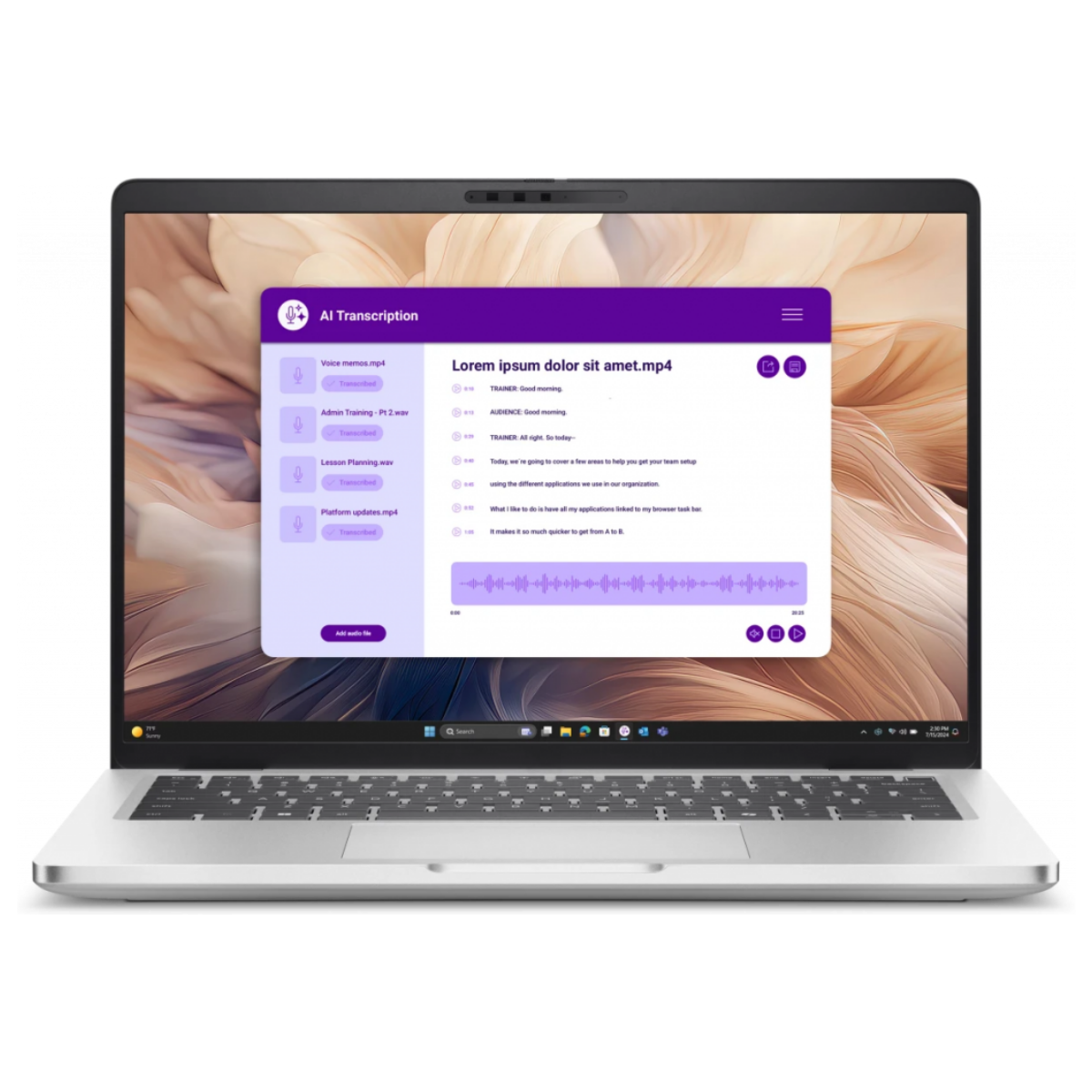 Ноутбук Dell Pro 14 Plus 14 QHD+/Core Ultra 7/32GB/2TB/Intel Arc grap/Win 11 Pro/серебристый