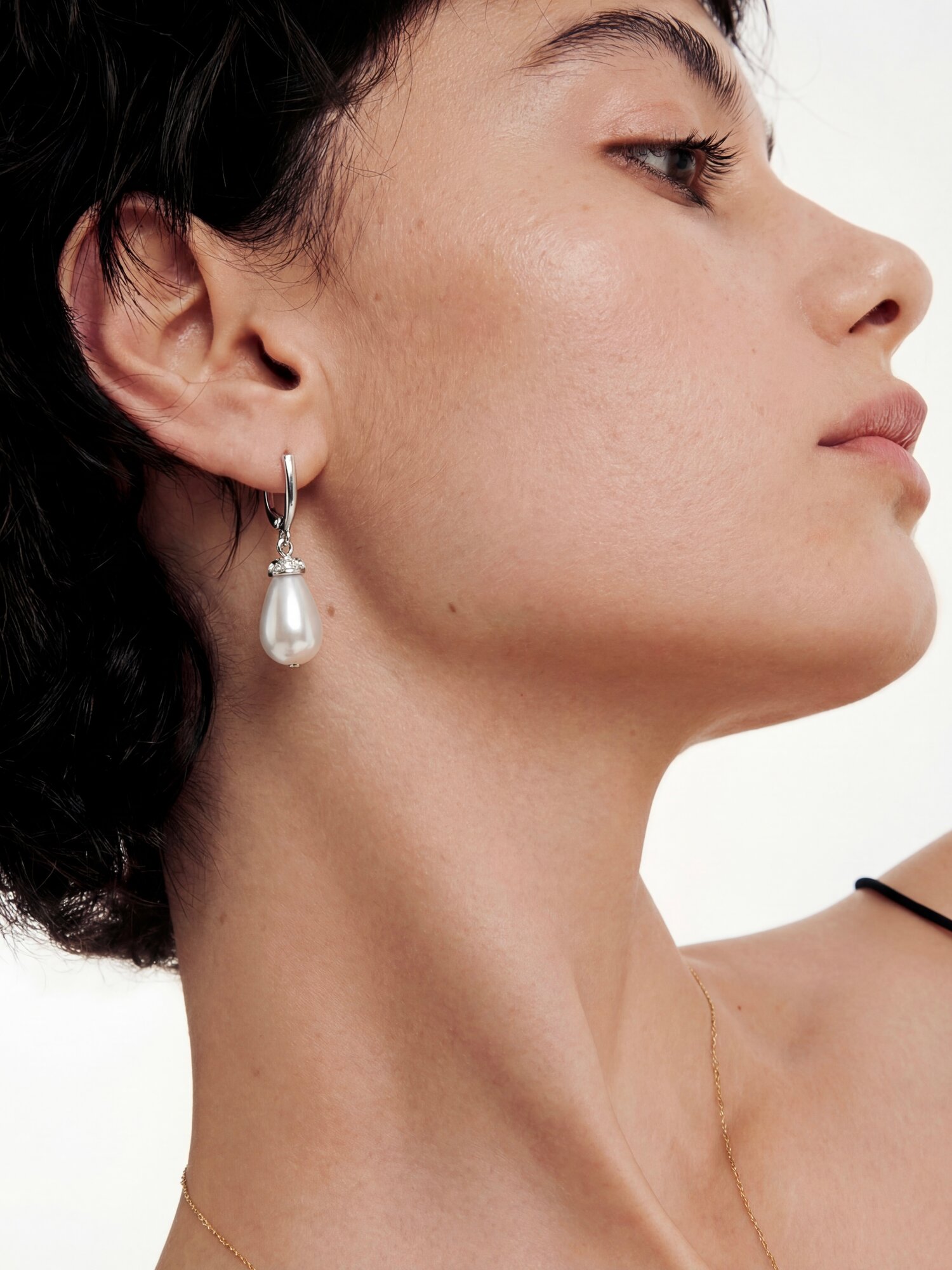 Серьги, жемчуг имитация