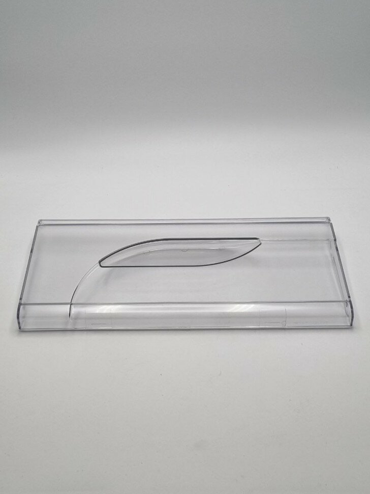 Панель среднего ящика морозильной камеры Атлант, Минск 385x185 мм прозрачная 774142100300