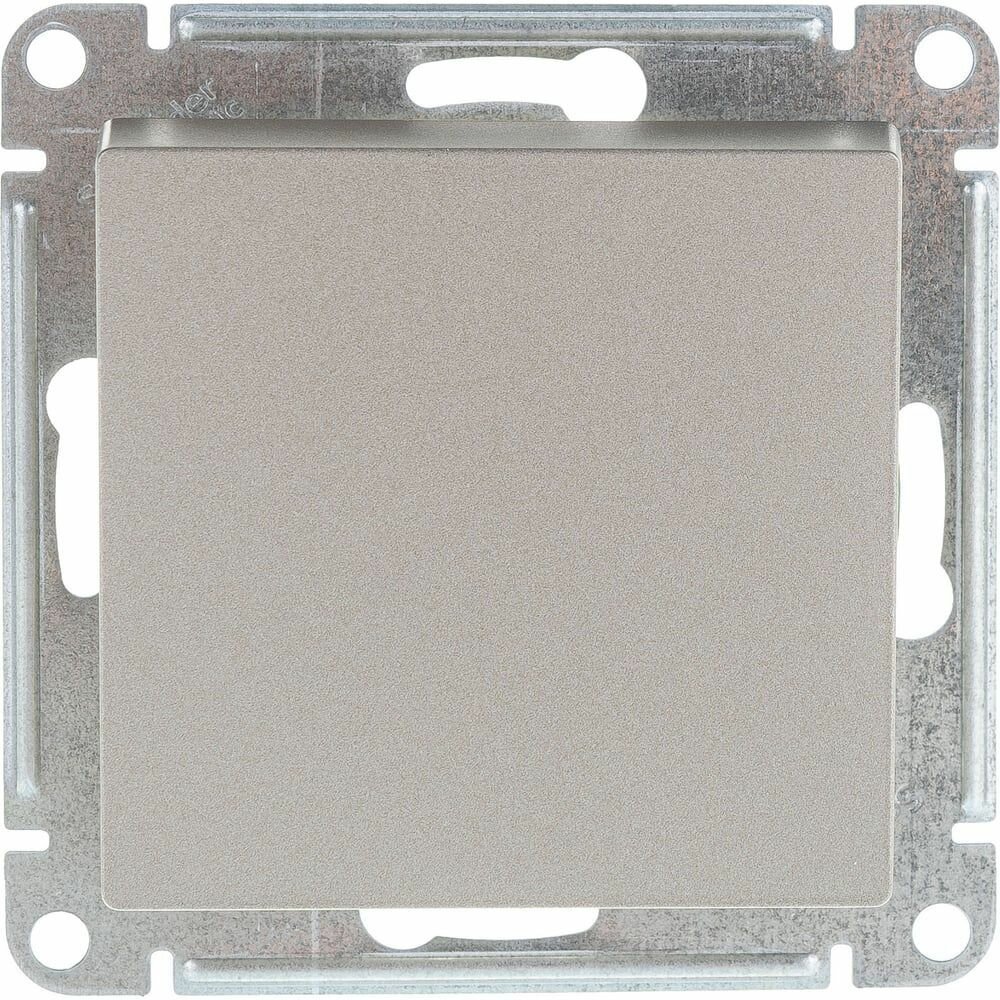Выключатель 1-кл. СП AtlasDesign 10А IP20 (сх. 1) 10AX механизм шампань SE ATN000511