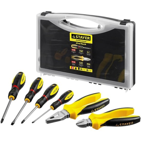 Набор инструментов Stayer CHROMAX 2202-H6