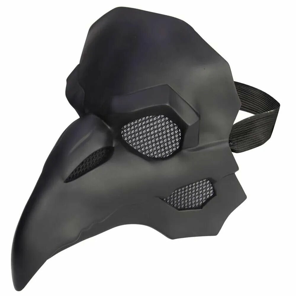 Маска для лица на Хэллоуин с длинным клювом, Аксессуар для костюма птицы